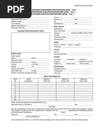 Gas Detector Bump Test Record Log Sheet: Bump Test Result Test Date ...