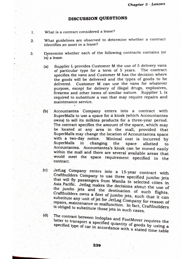 Chapter 3 Exercises | PDF