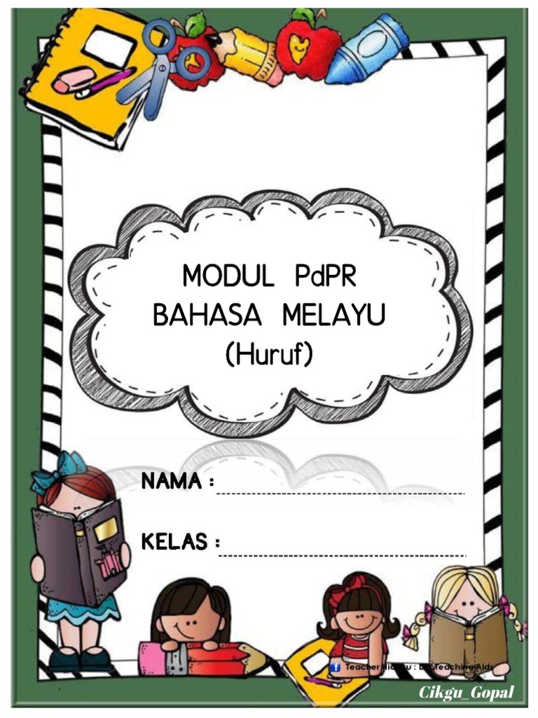 Modul PDPR - Huruf | PDF