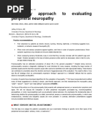 Toronto Clinical Neuropathy Scoring System | PDF | Peripheral ...