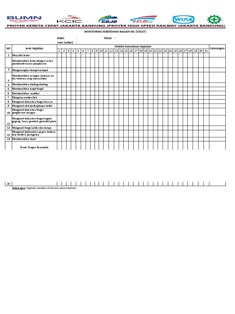 Monitoring Toilet Paramedic | PDF