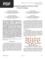 Sign Language Recognition Using Python and OpenCV | PDF | Information | Pattern Recognition