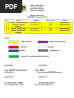 Badac House Clusters Organizational Structure | PDF