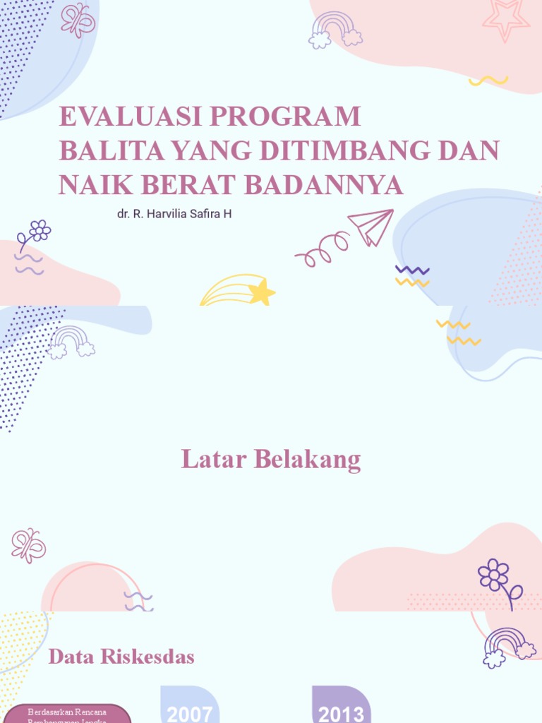 Evaluasi Program Penimbangan Balita | PDF | Pengembangan Diri ...