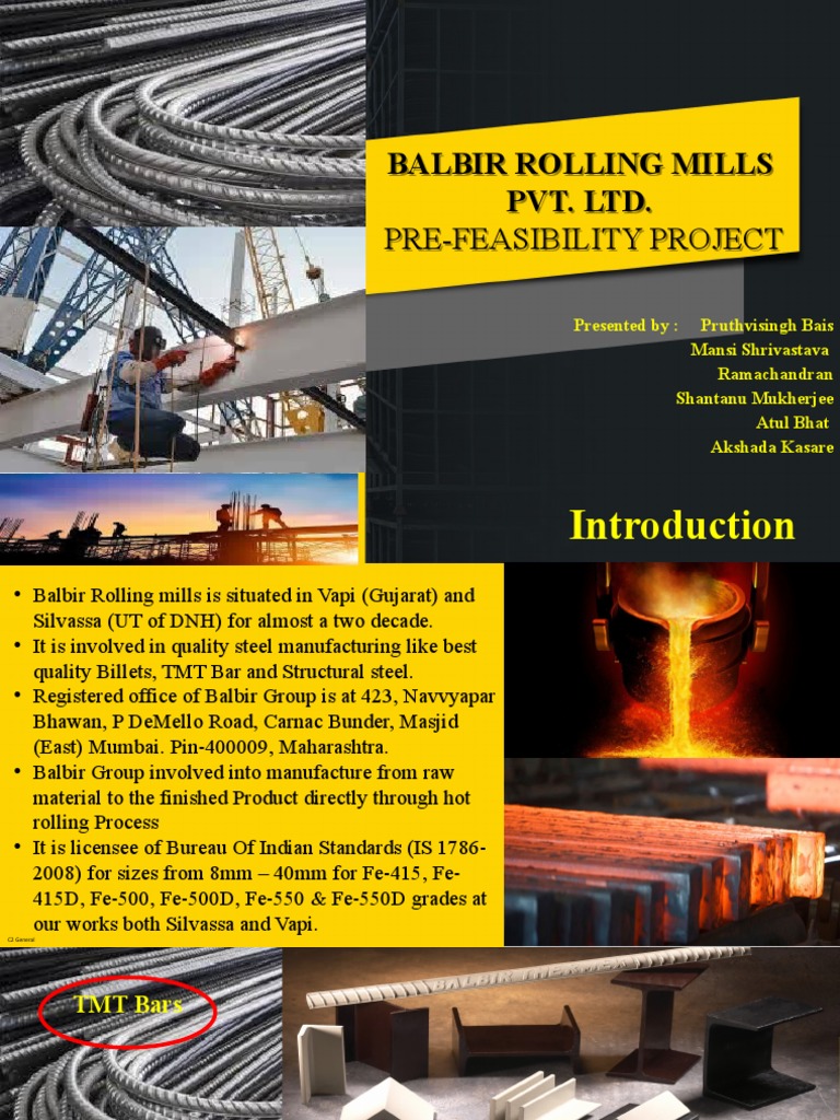 Balbir Rolling Mills Project Management 1 Ab | PDF | Environmental Protection | Waste