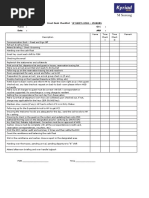 Front Desk AM Checklist | PDF | Cheque | Business