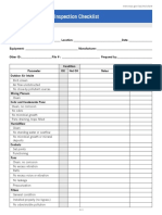 Interlocking Guarding Audit Checklist | PDF | Switch | Tools