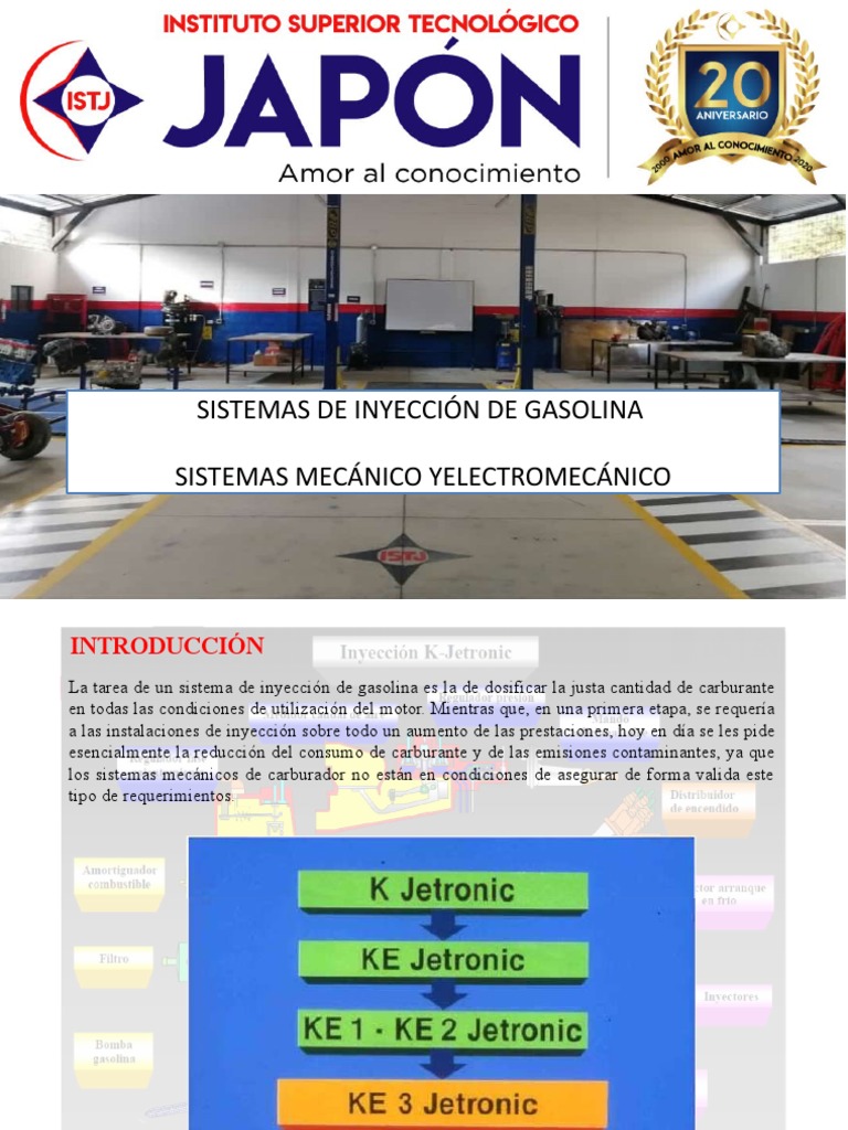 Sistemas de Inyección de Gasolina | PDF | Inyección de combustible ...