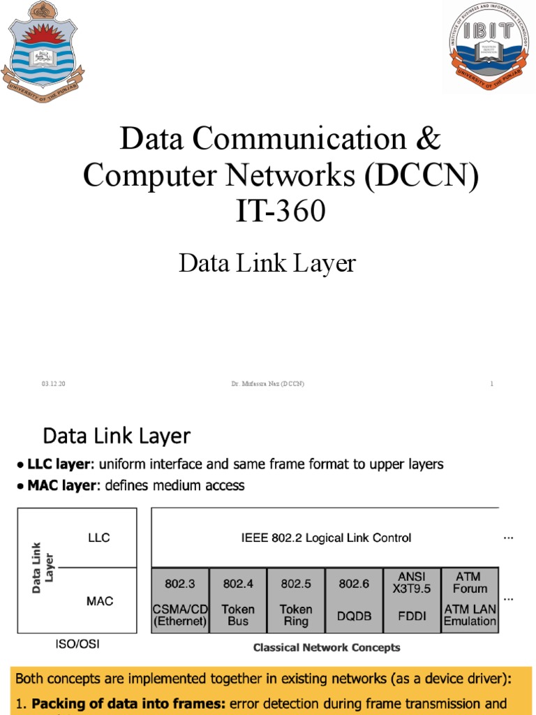 Data Communication & Computer Networks (DCCN) IT-360 | PDF | Networks | Computer Engineering