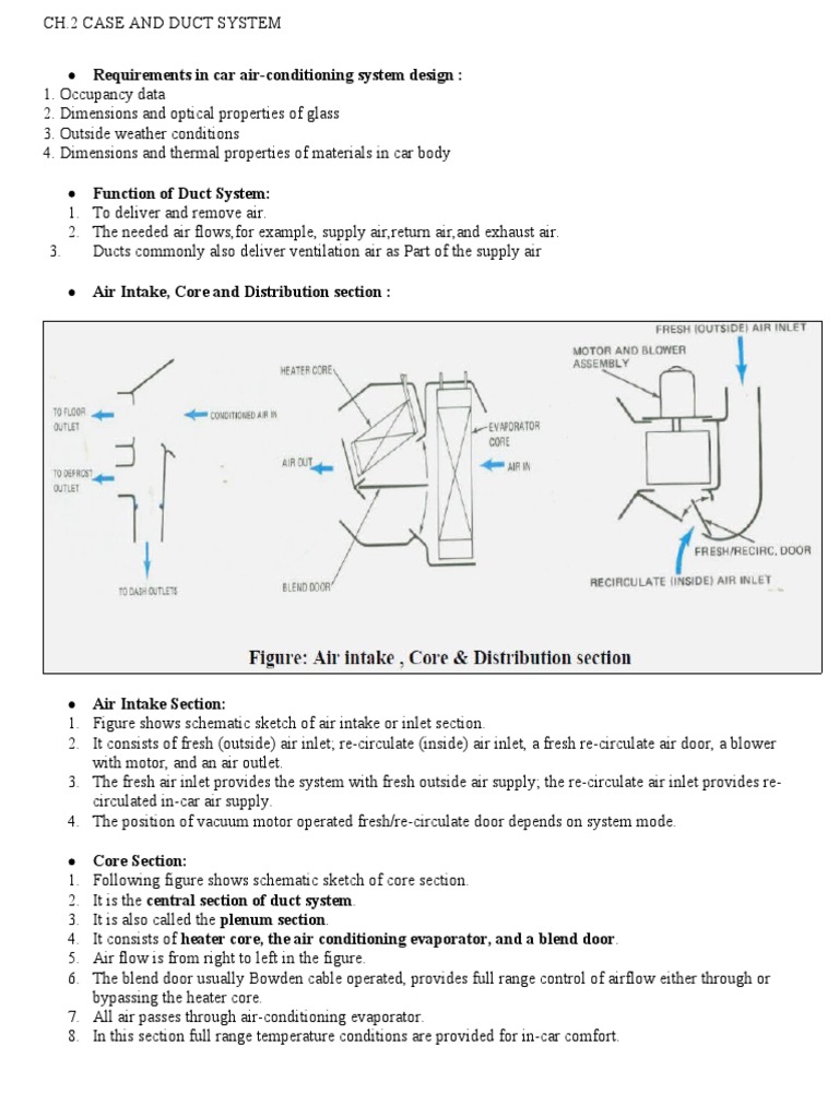Ch.2 Case and Duct System | PDF | Air Conditioning | Tools