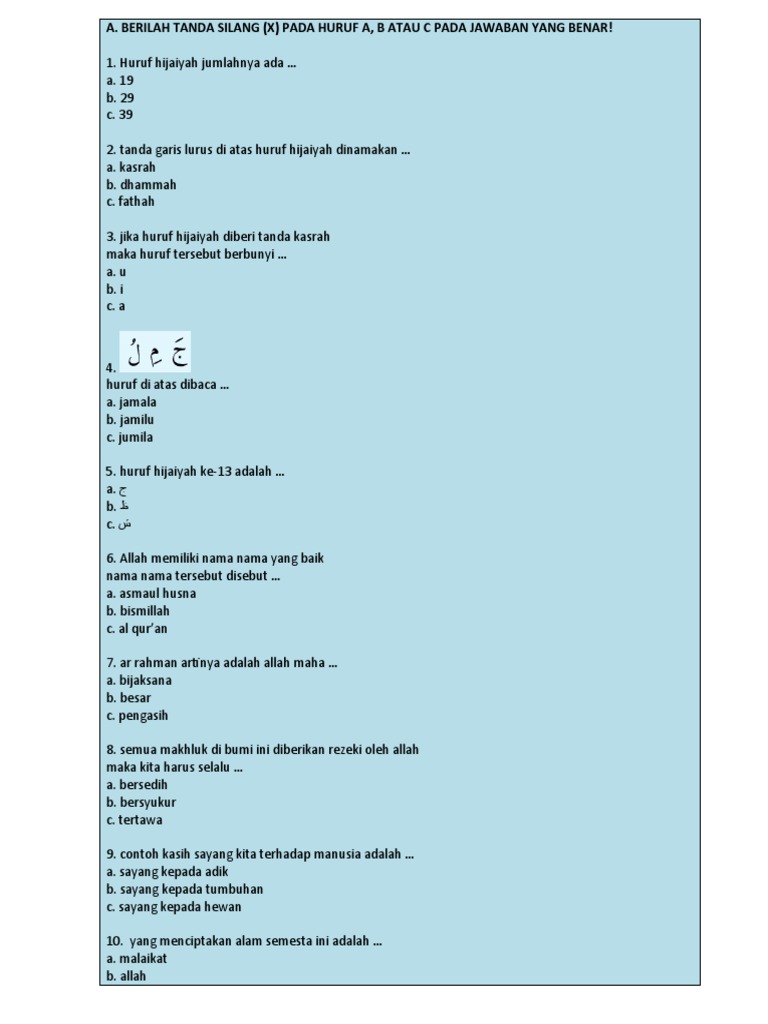 Pai KLS 2 SMS 1 | PDF