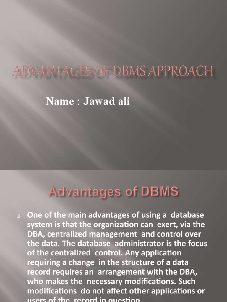 Jawad Ali | PDF | User (Computing) | Databases
