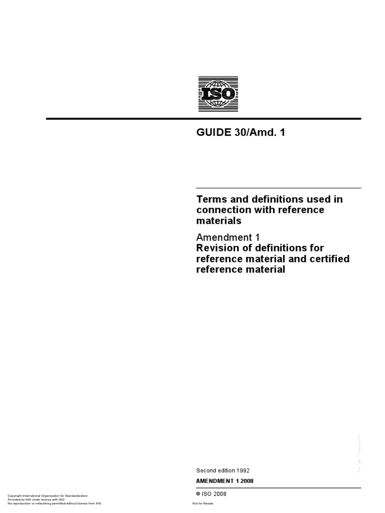 Guide 30 | PDF | International Organization For Standardization ...