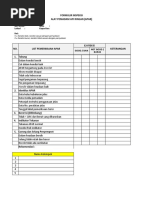 Form Checklist APAR | PDF