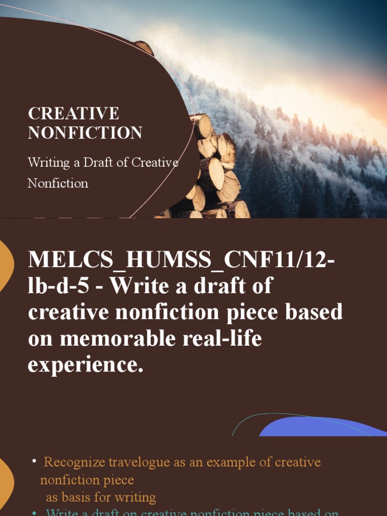 Creative Nonfiction - Demo - PPT | PDF | Travel Literature | Japan