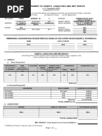 SALN Form Blank and Editable | PDF | Identity Document | Social ...