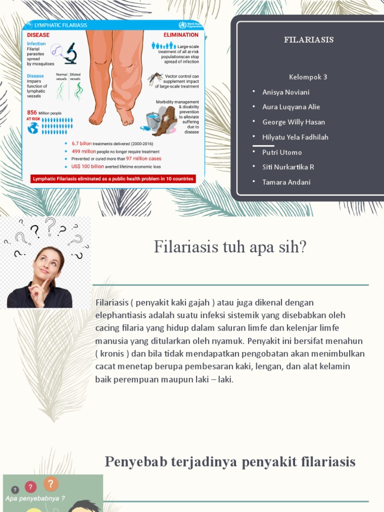 FILARIASIS (PPT) Kel.3 | PDF