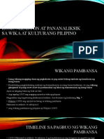 Wika Sa Konteksto NG Radyo at Telebisyon | PDF