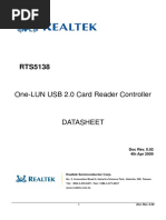 NS1081 USB 3.0 Flash Card Controller | PDF | Usb | Flash Memory