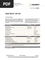 Nox-Rust 307 HF TDS | PDF | Water | Materials
