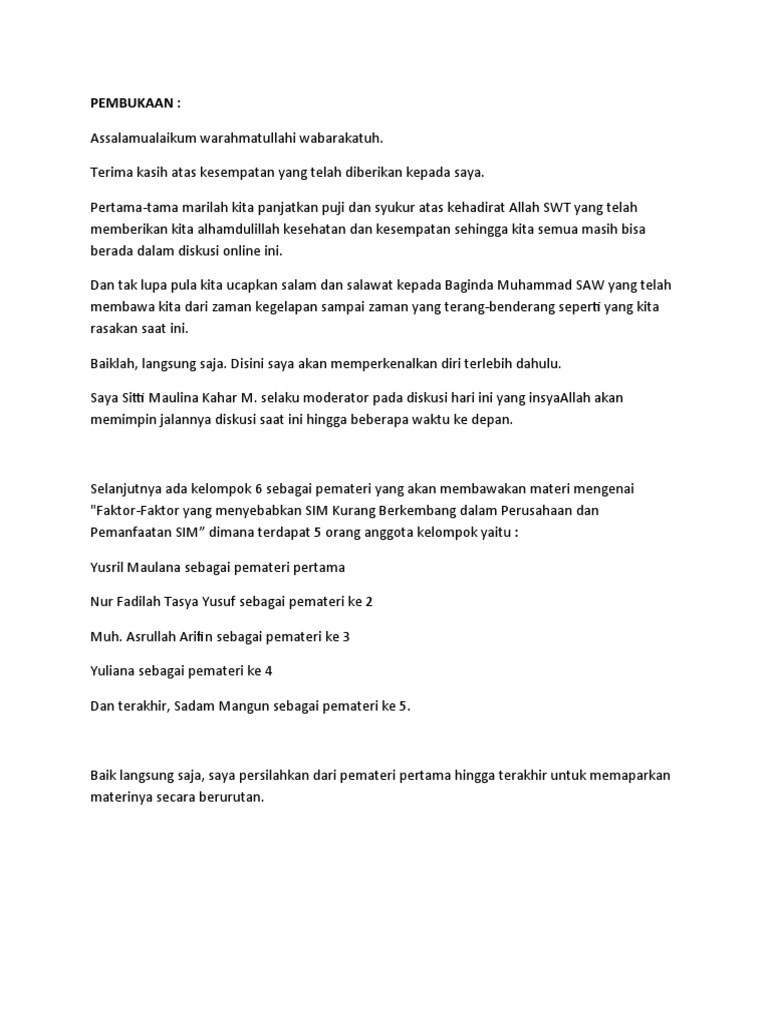 MODERATOR | PDF | Gaya Hidup