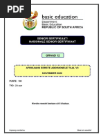 Afrikaans HL P3 Nov 2024 | PDF