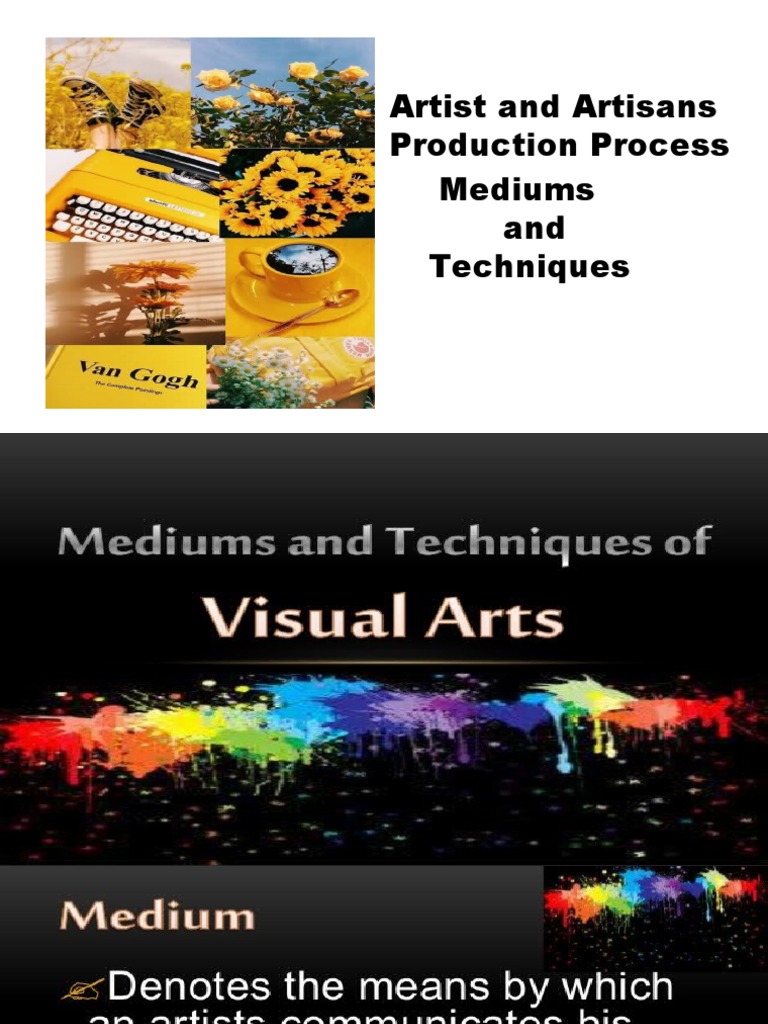 Art Mediums and Techniques | PDF