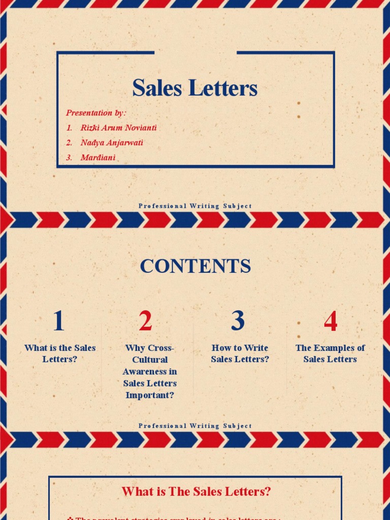 Group 4, Sales Letters | Download Free PDF | Car | Communication