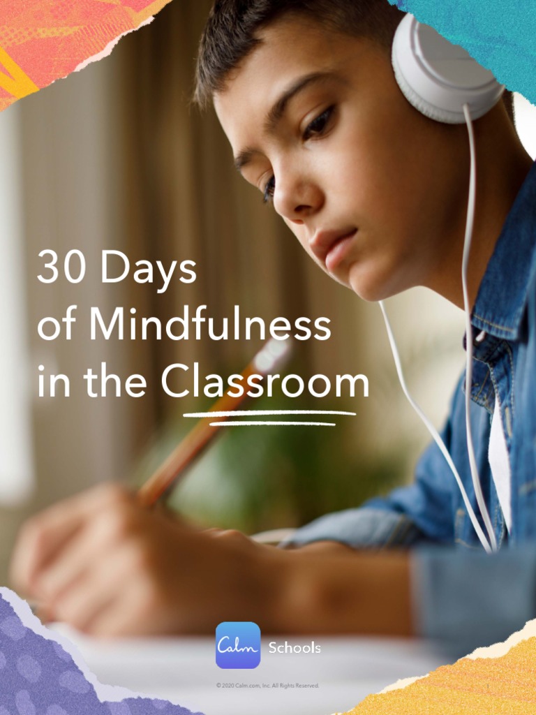 30 Days of Mindfulness in The Classroom | PDF | Mindfulness ...