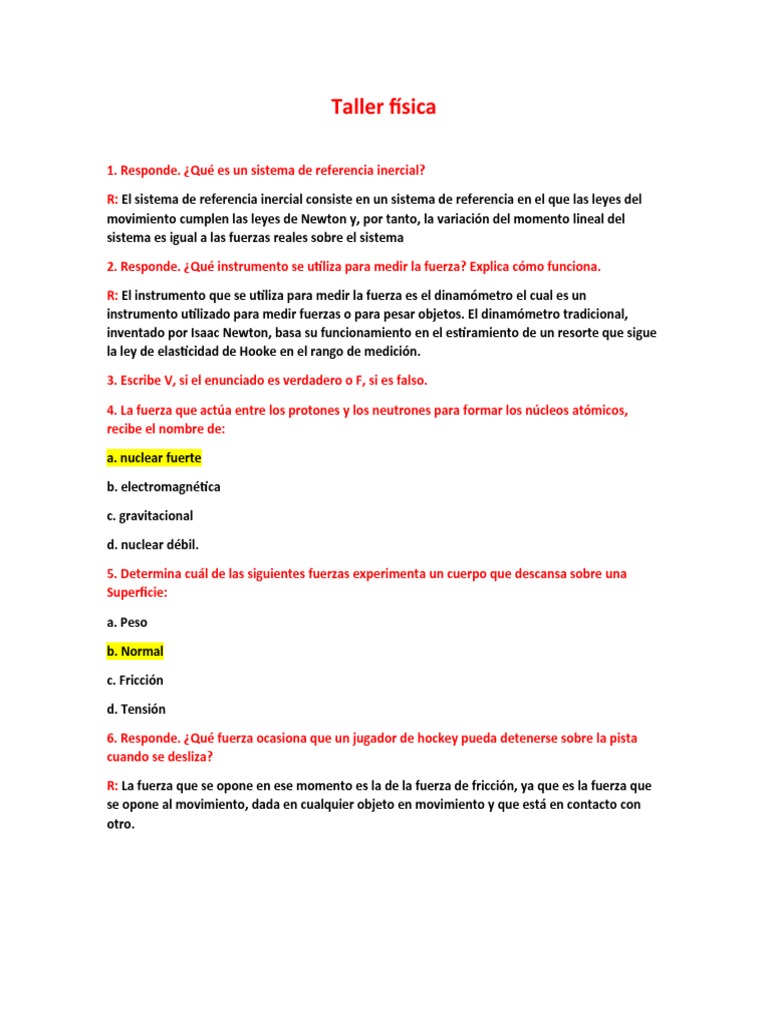 Conceptos Clave de Física Básica | PDF | Las leyes del movimiento de ...