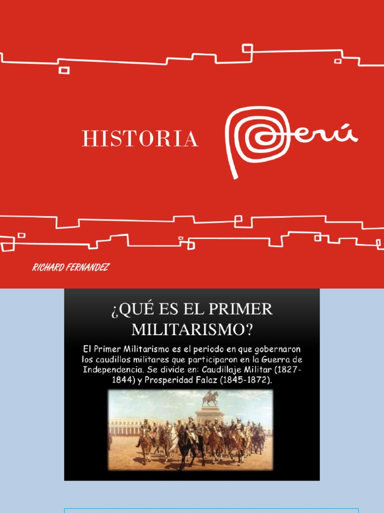 1er Militarismo | PDF