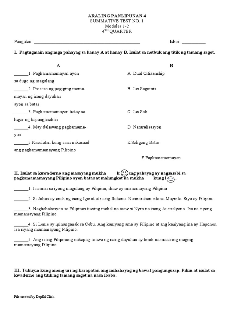 File Created by Deped Click | PDF