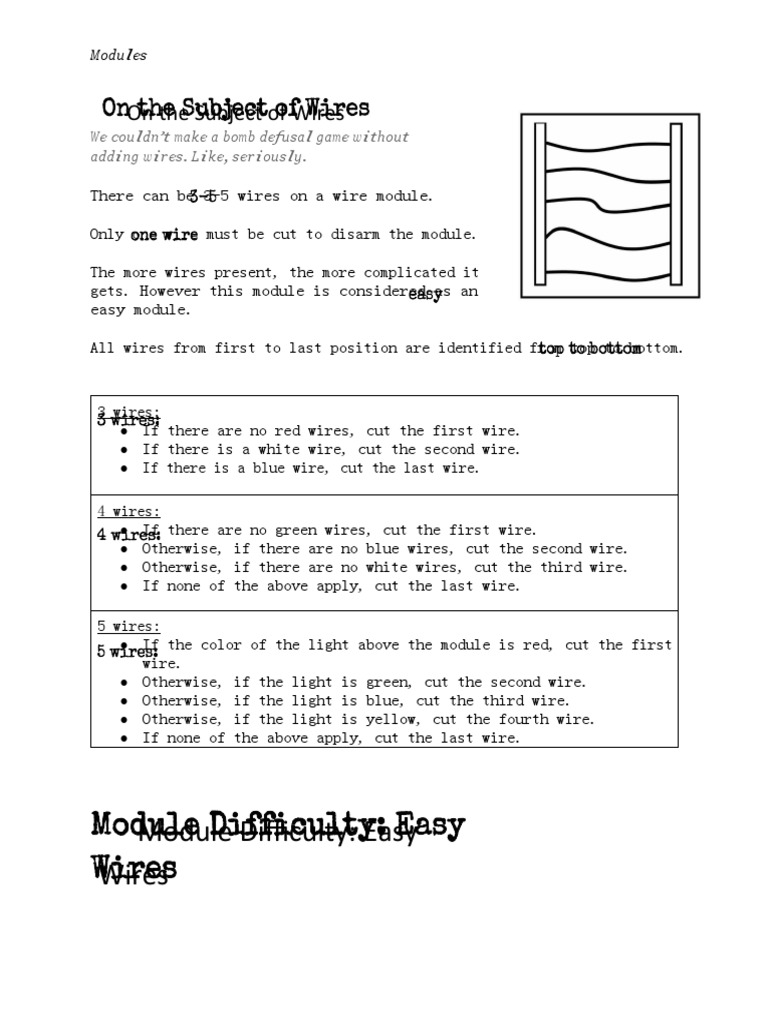 Defusal Manual | PDF | Color | Teaching Mathematics