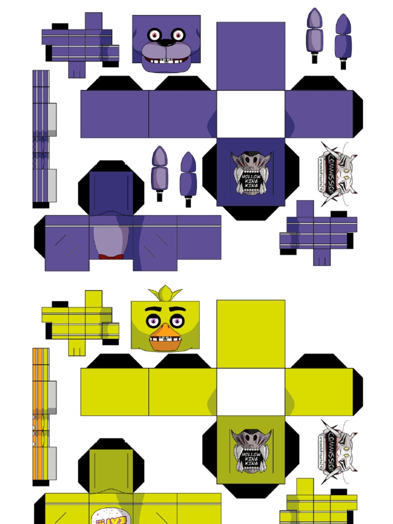 Bonnie Paper Craft Model Paper Craft | PDF