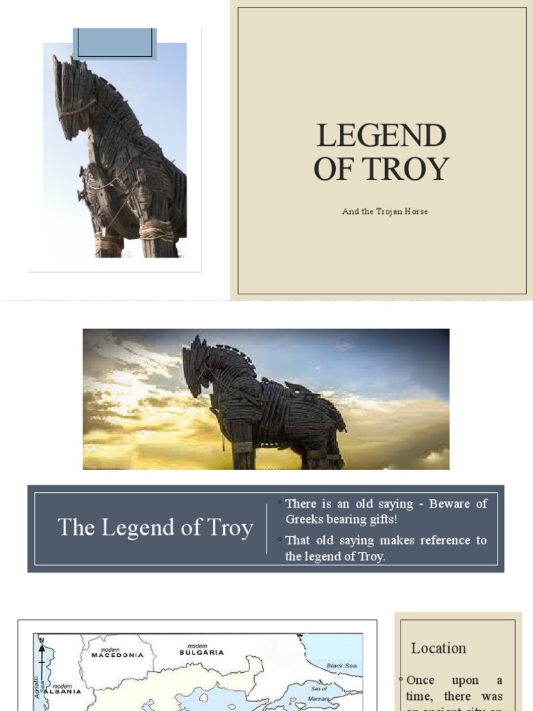 Legend of Troy: and The Trojan Horse | PDF | Achilles | Hector