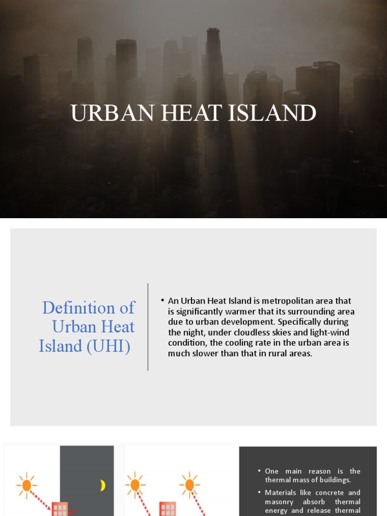 Understanding Urban Heat Islands | PDF | Atmospheric Thermodynamics ...