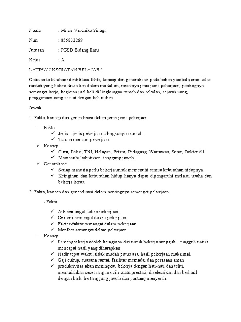 LATIHAN Modul 2 | PDF