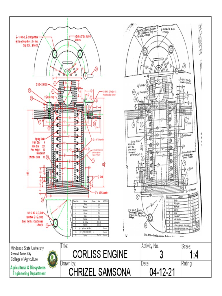 Corliss Engine | Download Free PDF | Tools | Equipment