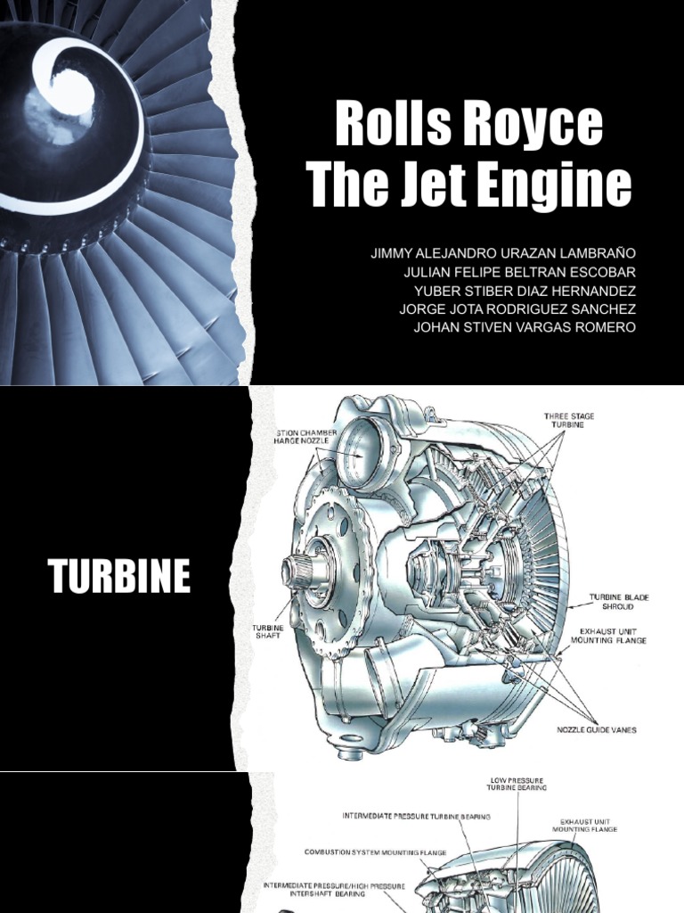 Rolls Royce Jet Tubine Engine Terminado | PDF | Turbina | Máquinas