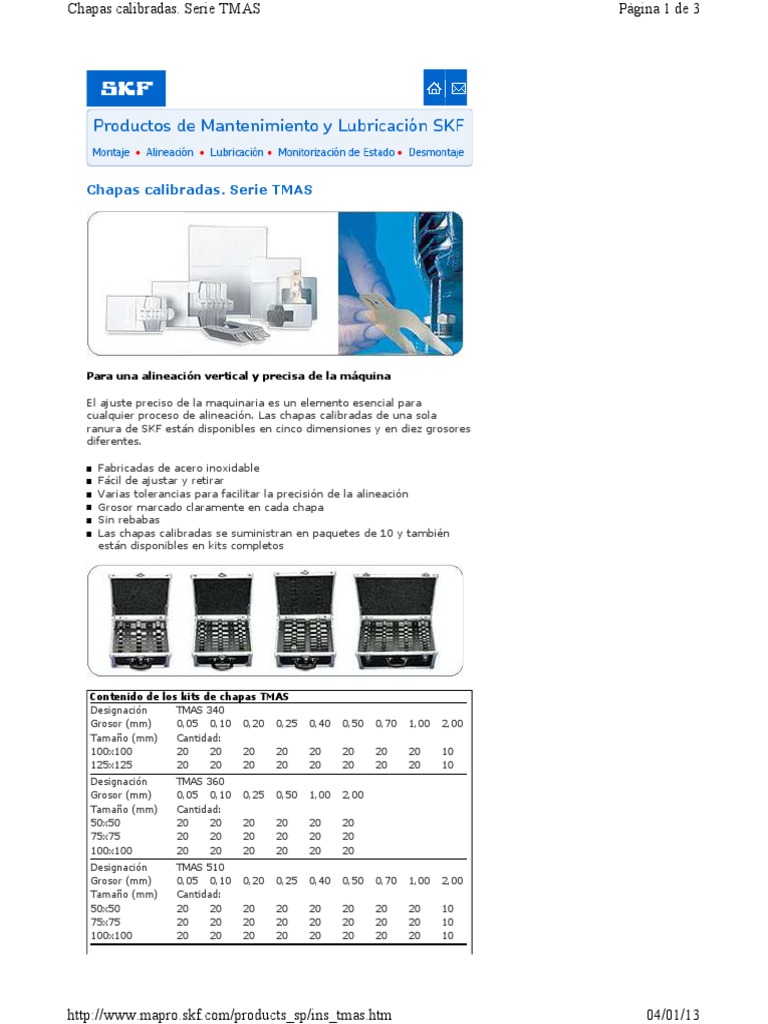 Tmas SKF | PDF | Science | Ingeniería