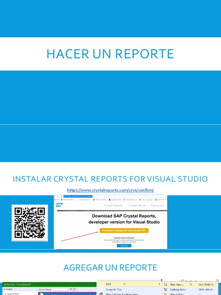 6 Reportes Con Crystal Reports | PDF | Datos de computadora | Gestión ...