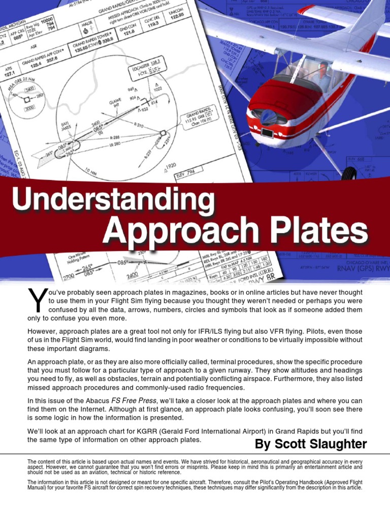 Understanding Approach Plates | Download Free PDF | Instrument Flight ...