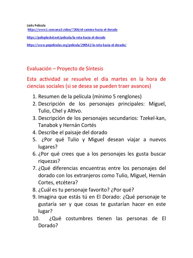 Camino Hacia El Dorado | PDF | Ciencias sociales | Arte