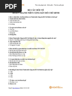 ĐÁP ÁN HỘI THI TRỰC TUYẾN | PDF