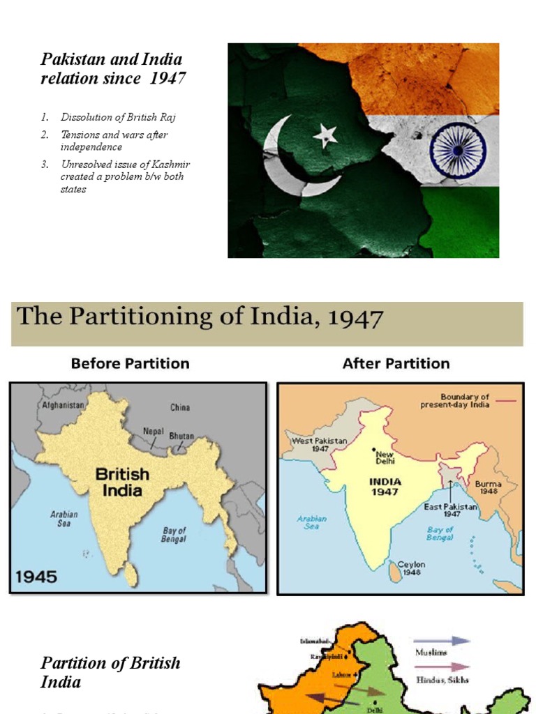 Pakistan and India Relation Since 1947 | PDF