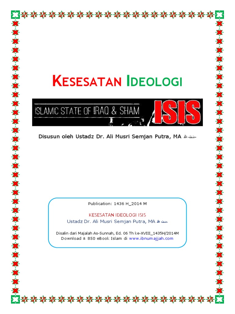 Kesesatan Ideologi Isis | PDF | Agama & Spiritualitas