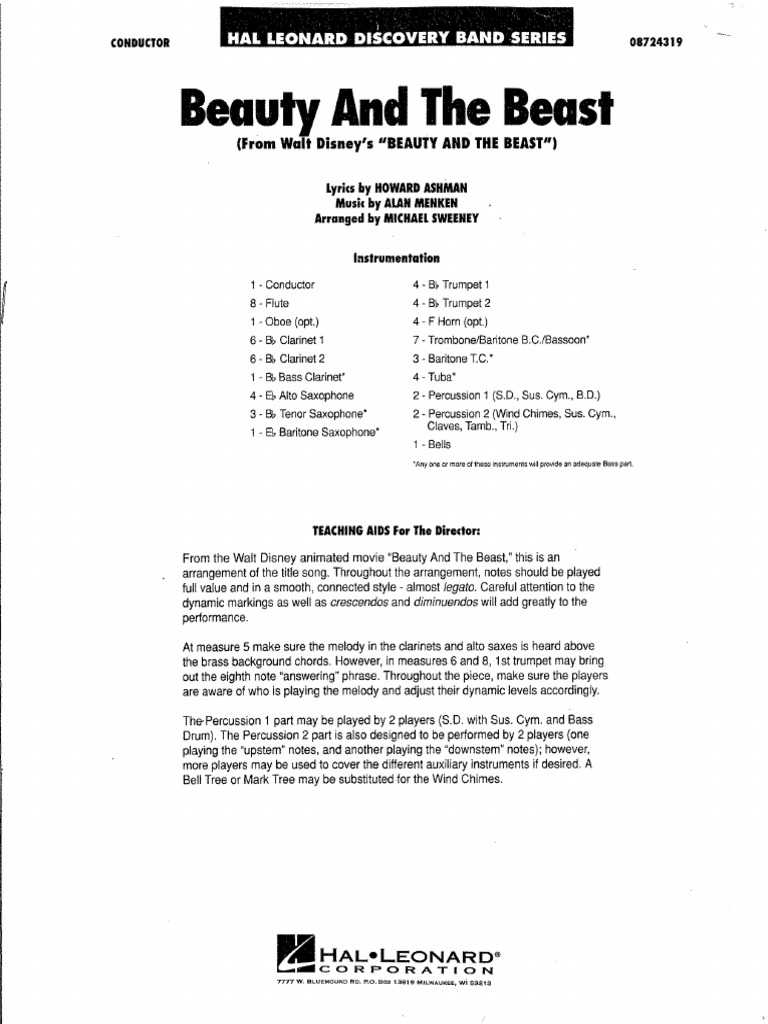 La Bella y La Bestia | PDF