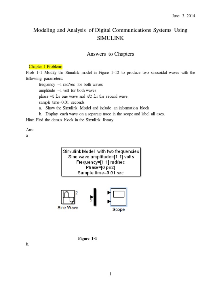 Modeling Digital Communications Matlab Files Giordano Solution Manual ...