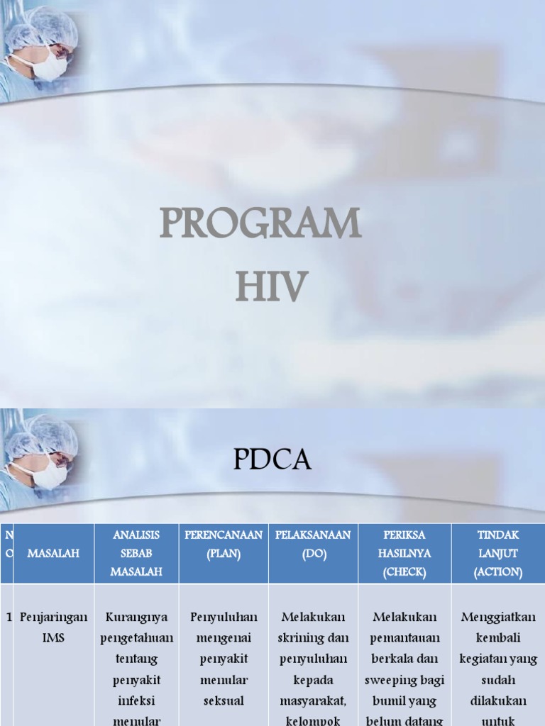 Pdca Hiv | PDF