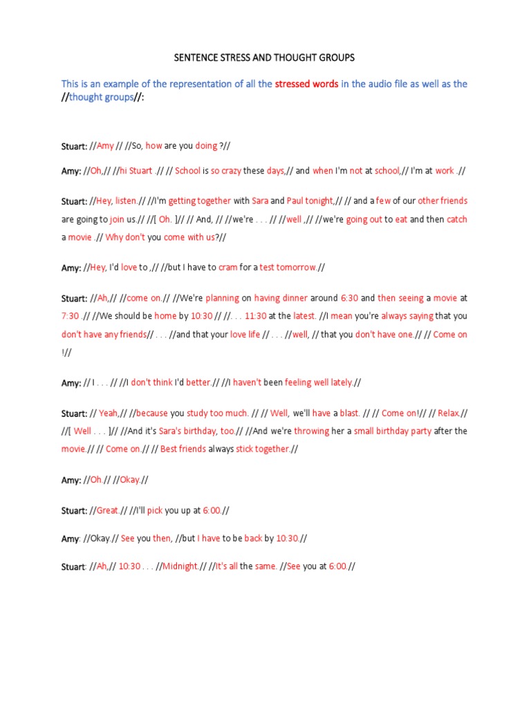 Script - Sample Exercise | PDF